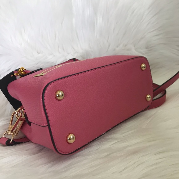bebe | Bags | Bebe Mini Pink Tote Shoulder Bag Purse | Poshmark